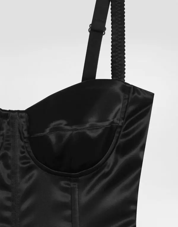 Dolce & Gabbana Stretch Satin Dress Dresses