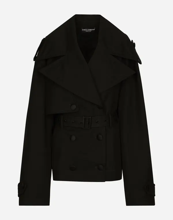Dolce & Gabbana Giubbotto Coats And Jackets - Black