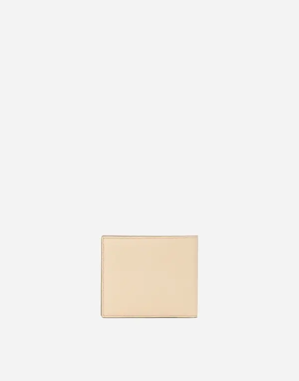 Dolce & Gabbana Dg Logo Bifold Wallet Wallets And Small Leather Goods - Beige