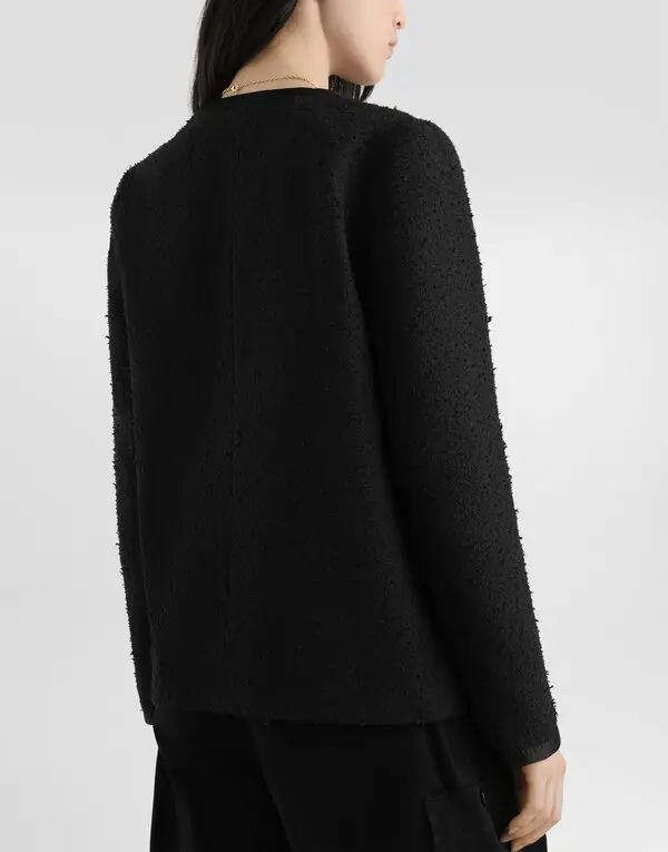 Dolce & Gabbana Rachel Basketweave Jacket Blazers