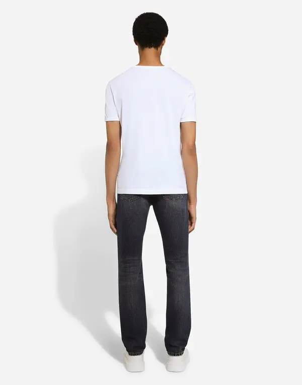Dolce & Gabbana Pantalone Denim Multi-colored - Blue