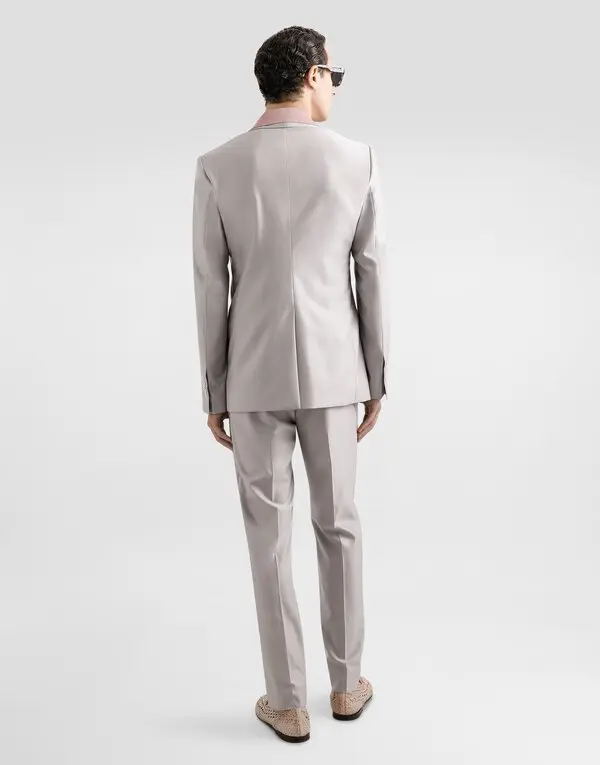 Dolce & Gabbana Deconstructed Double-breasted Wool And Silk Suit Suits And Blazers