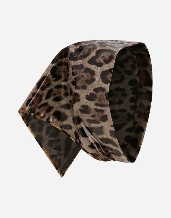 Dolce & Gabbana Veletta Triangolare Hats And Gloves Animal - Print