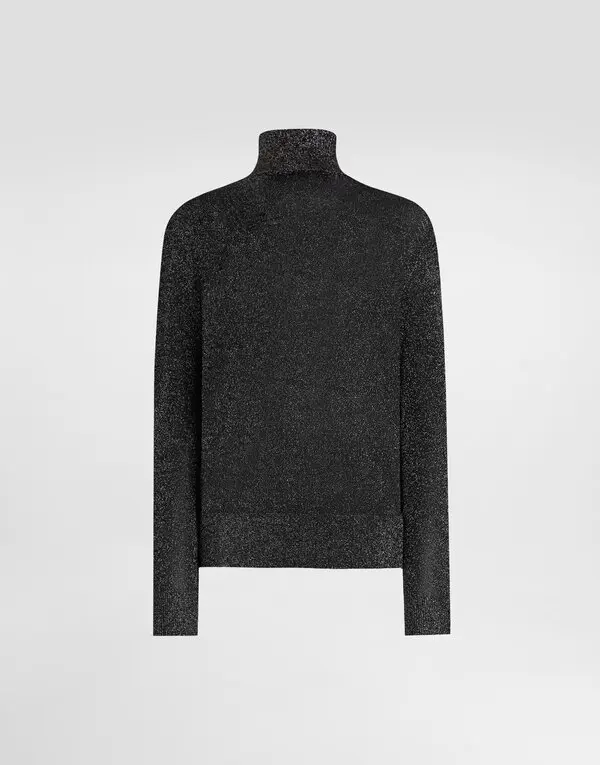 Dolce & Gabbana Metallic Viscose Pullover Sweaters And Cardigans
