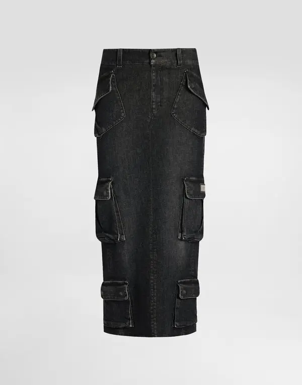 Dolce & Gabbana Denim Skirt Denim And Jeans Multi-colored
