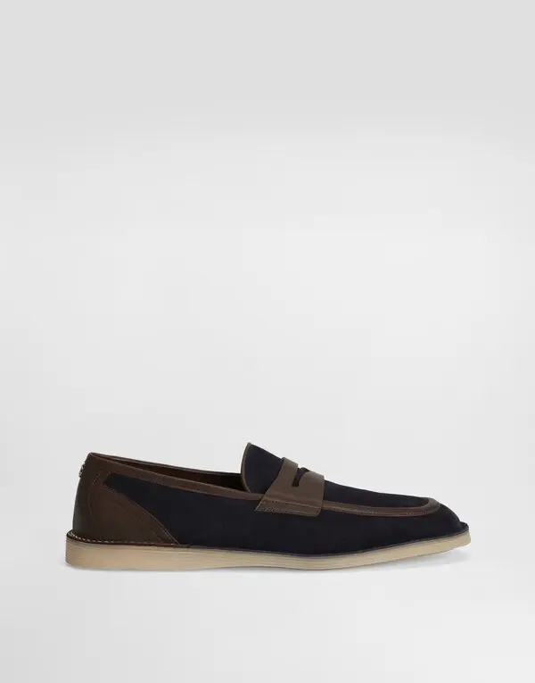 Dolce & Gabbana Split Calfskin Slipper Drivers - Multicolor