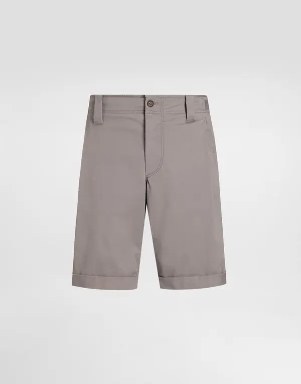 Dolce & Gabbana Cotton Bermuda Shorts - Grey