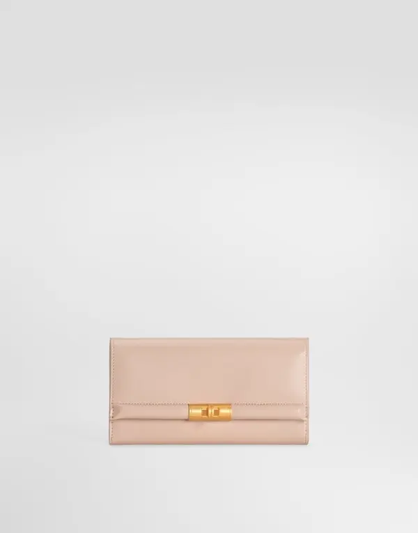 Dolce & Gabbana Marlene Wallet In Calfskin Wallets And Small Leather Goods - Pink