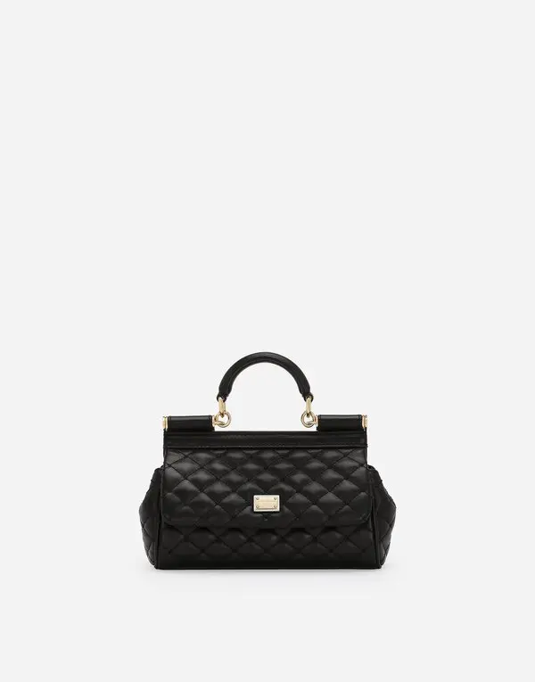 Dolce & Gabbana Small Sicily Handbag Handbags Leather