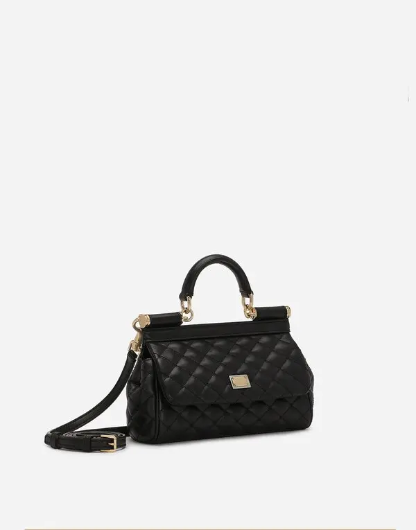 Dolce & Gabbana Small Sicily Handbag Handbags Leather