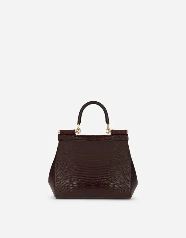 Dolce & Gabbana Borsa A Mano Handbags Burgundy - Bordeaux