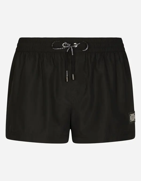 Dolce & Gabbana Boxer Corto Beachwear Fabric