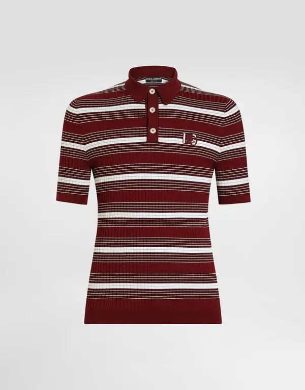 Dolce & Gabbana Polo M/c Sweaters And Cardigans - Multicolor