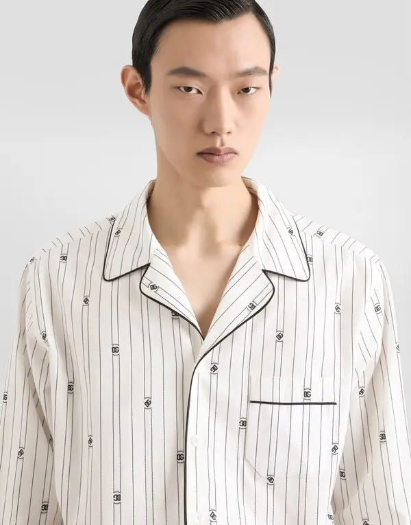 Dolce & Gabbana Vanity Shirt With Logo Shirts Multi-colored