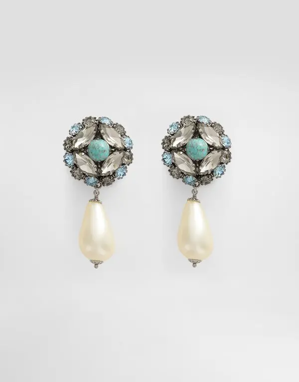 Dolce & Gabbana Re Edition Clip Earrings Collection Multi-colored Metal