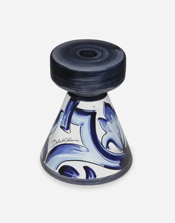 Dolce & Gabbana Ceramic Candle Holder Small Candle Holder