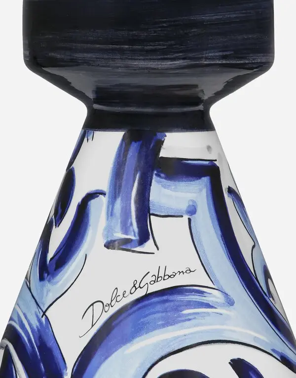 Dolce & Gabbana Ceramic Candle Holder Small Candle Holder