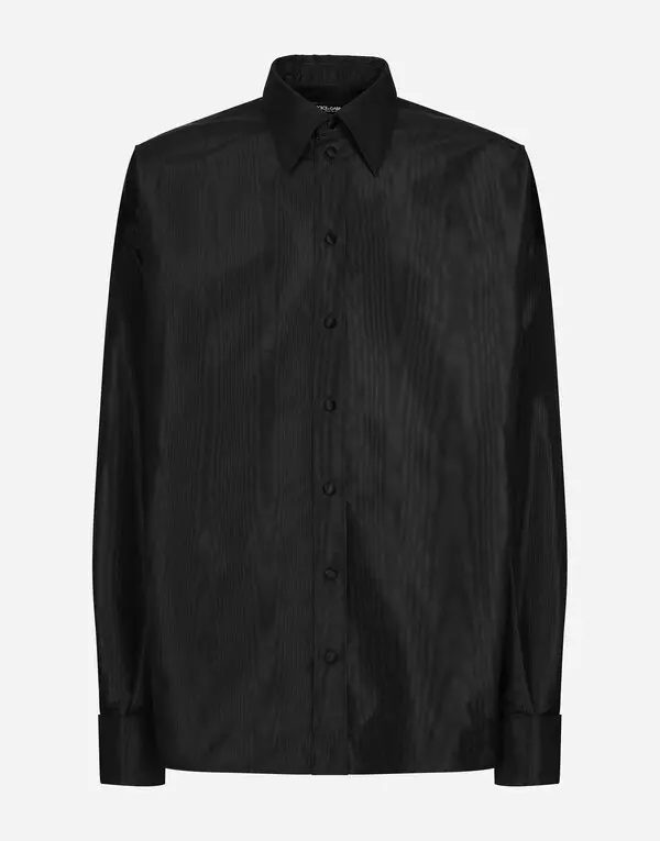 Dolce & Gabbana Super-oversize Silk Shirt Shirts