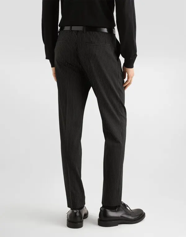 Dolce & Gabbana Wool Pinstripe Trousers