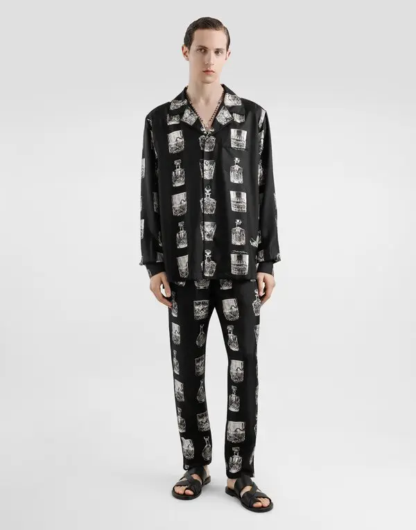 Dolce & Gabbana Silk Pyjama Pants