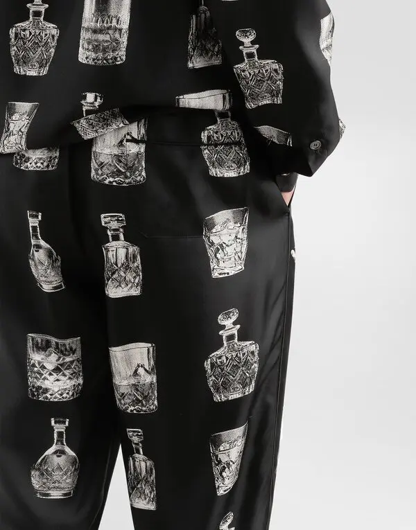 Dolce & Gabbana Silk Pyjama Pants