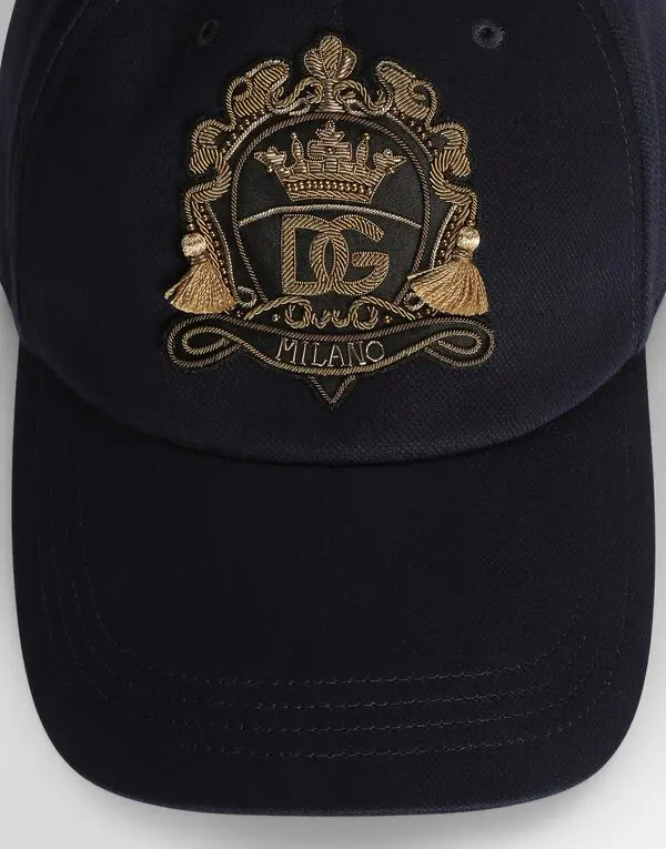 Dolce & Gabbana Cotton Baseball Hat Scarves And Silks