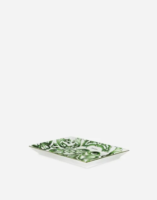 Dolce & Gabbana Porcelain Trinket Dish Storage Trays - Multicolor