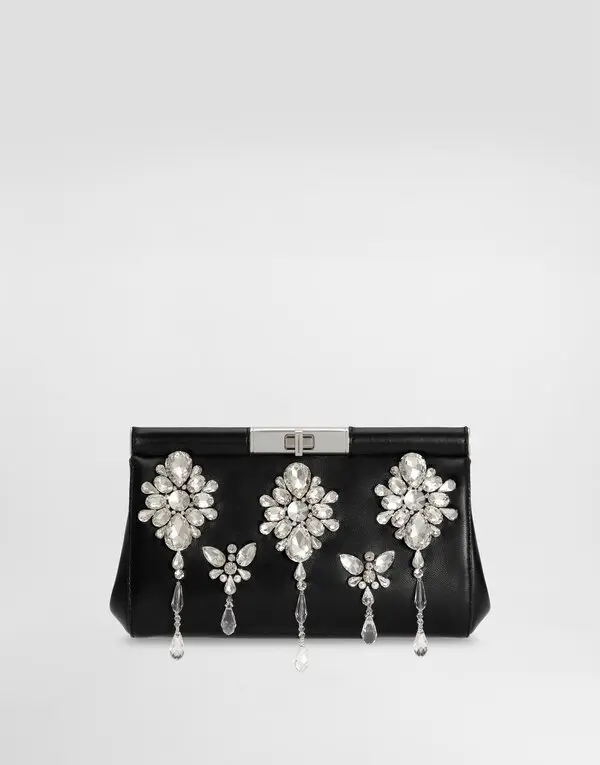Dolce & Gabbana Crystal Embroidered Marlene Handbag
