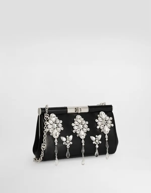 Dolce & Gabbana Crystal Embroidered Marlene Handbag