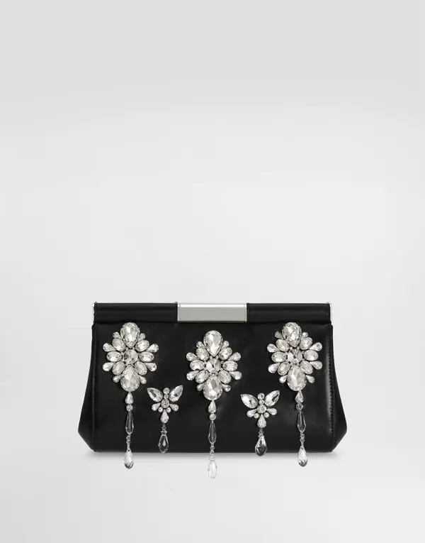 Dolce & Gabbana Crystal Embroidered Marlene Handbag