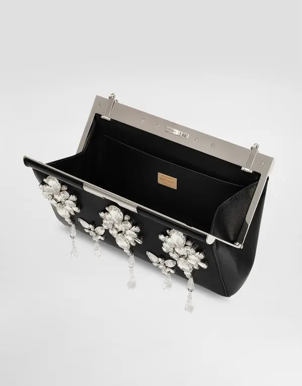 Dolce & Gabbana Crystal Embroidered Marlene Handbag