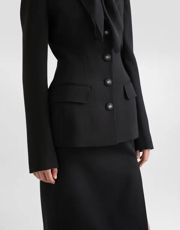 Dolce & Gabbana Single-breasted Wool Dolce Jacket Blazers