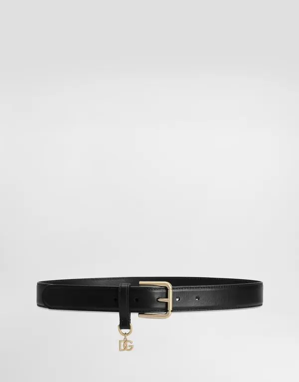 Dolce & Gabbana Dg Charm Belt Belts Leather - Black