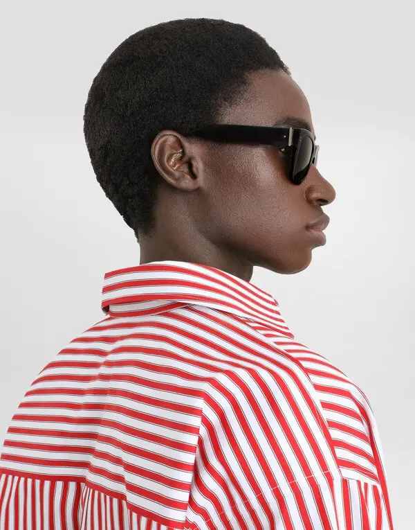 Dolce & Gabbana Striped Poplin Shirt Shirts