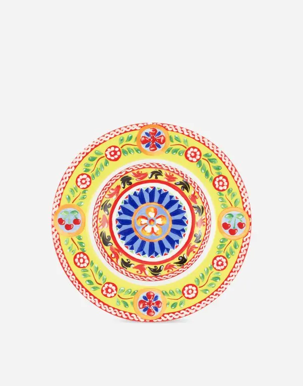 Dolce & Gabbana Set 2 Soup Plates In Fine Porcelain Soup Bowl