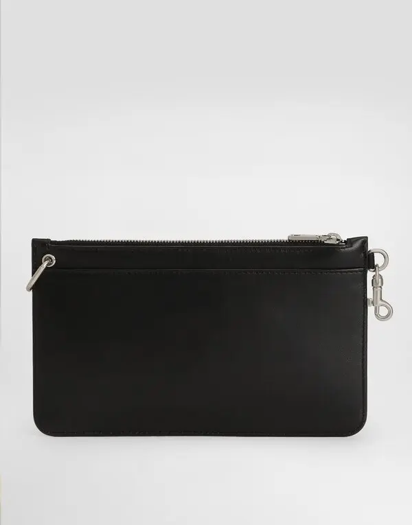 Dolce & Gabbana Calfskin Toiletry Bag Briefcase And Clutches