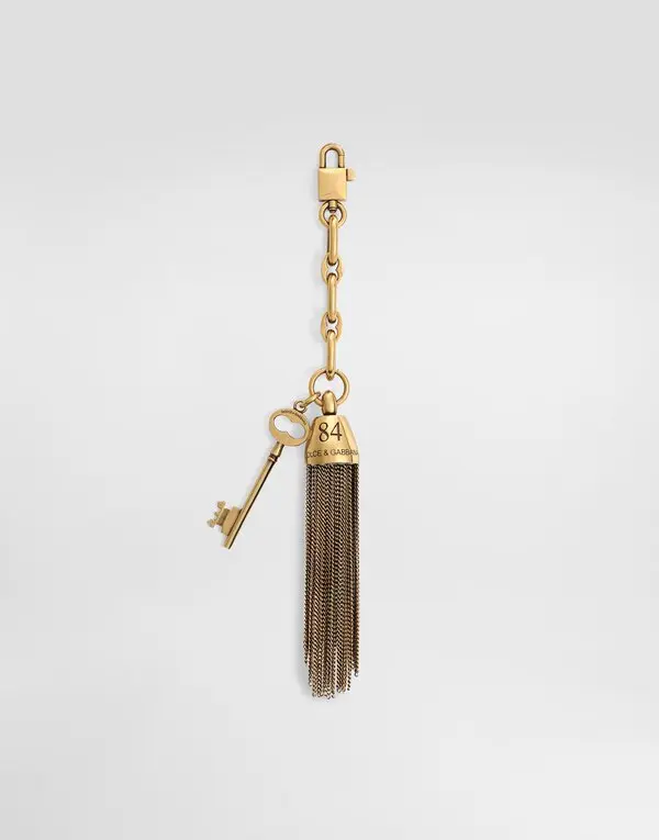 Dolce & Gabbana Metal Charm Keychain Collection