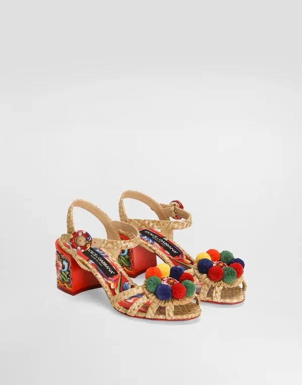 Dolce & Gabbana Sandalo Sandals And Wedges - Multicolor