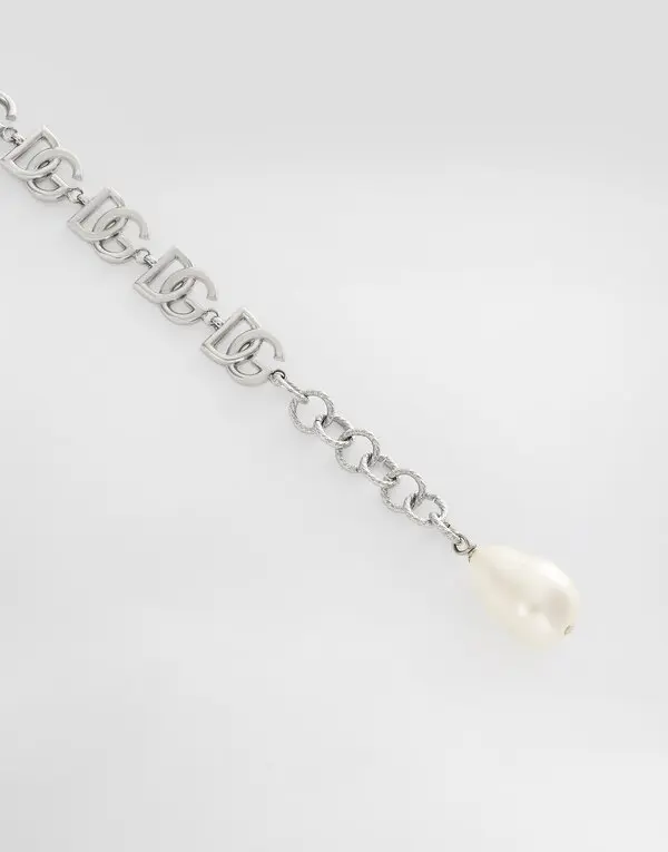 Dolce & Gabbana Link Bracelet With Multiple Dg Logo Bijoux Metal