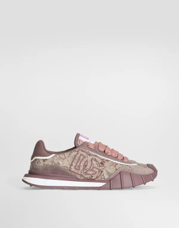 Dolce & Gabbana Lace Up Sneakers - Multicolor