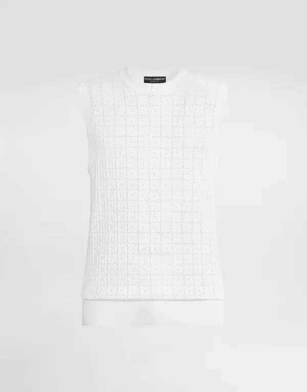Dolce & Gabbana Canotta Girocollo Sweaters And Cardigans