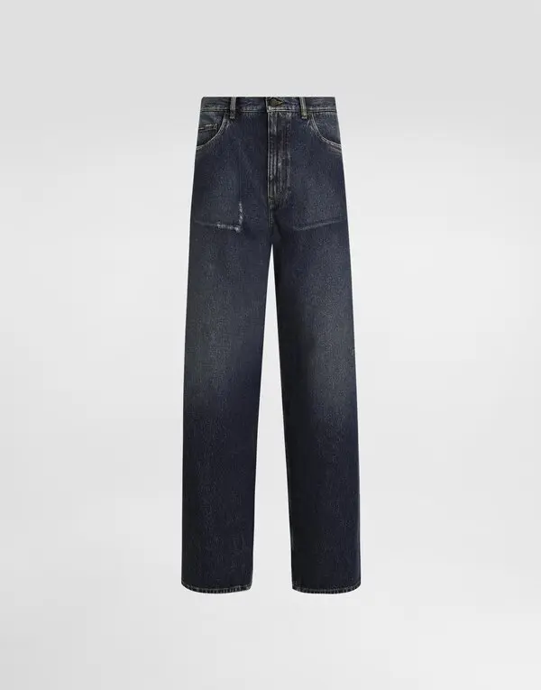 Dolce & Gabbana Denim Cotton Trousers Denim Multi-colored