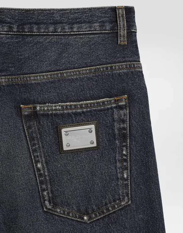 Dolce & Gabbana Denim Cotton Trousers Denim Multi-colored