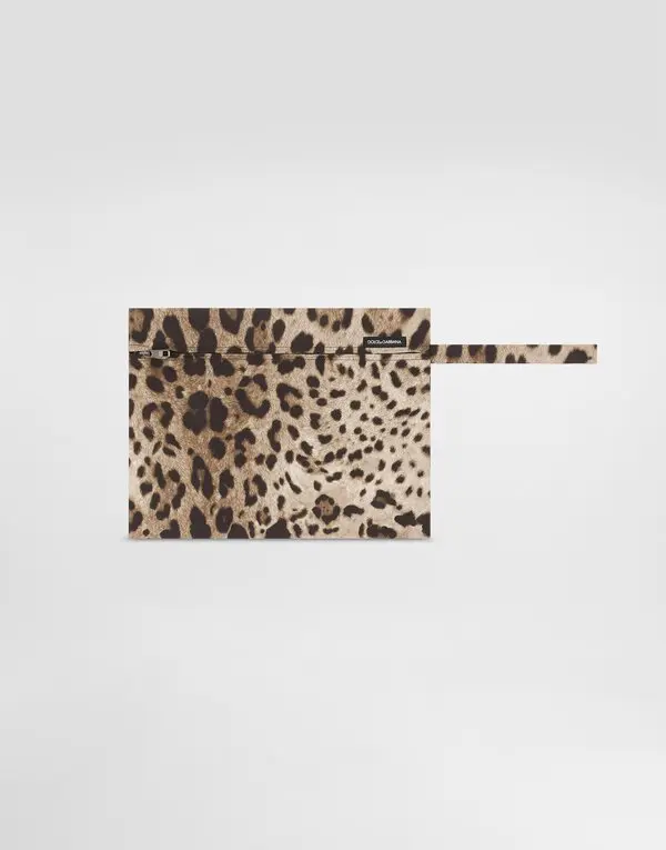 Dolce & Gabbana Leopard Mid-length Swim Trunks - Print