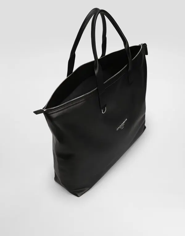 Dolce & Gabbana Large Calfskin Shopper Shoppers