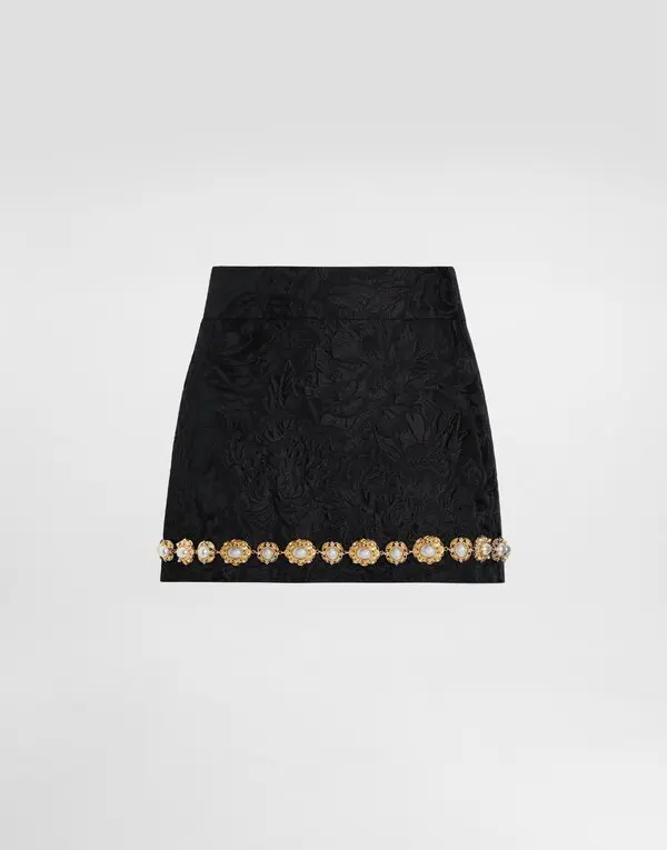 Dolce & Gabbana Brocade Miniskirt Skirts
