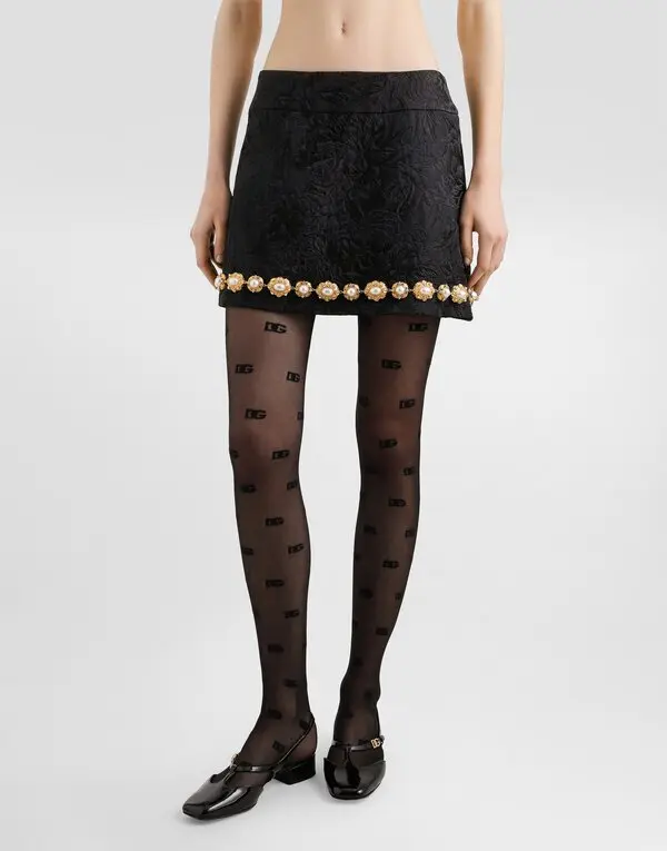 Dolce & Gabbana Brocade Miniskirt Skirts