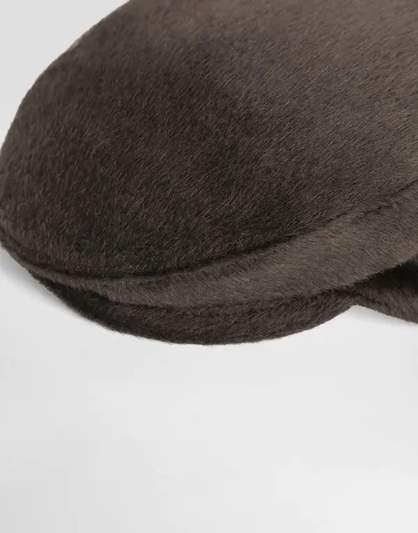 Dolce & Gabbana Wool And Llama Flat Cap Hats And Gloves