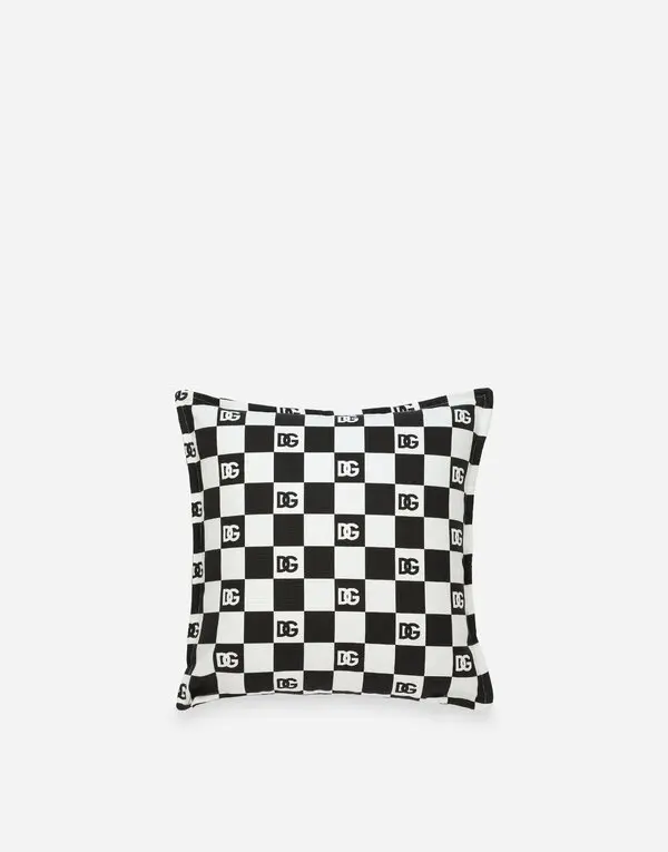Dolce & Gabbana Canvas Cushion Small Cushions