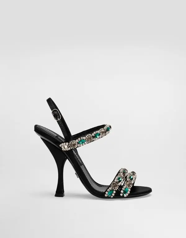 Dolce & Gabbana Sandals With Embroidery Sandals And Wedges